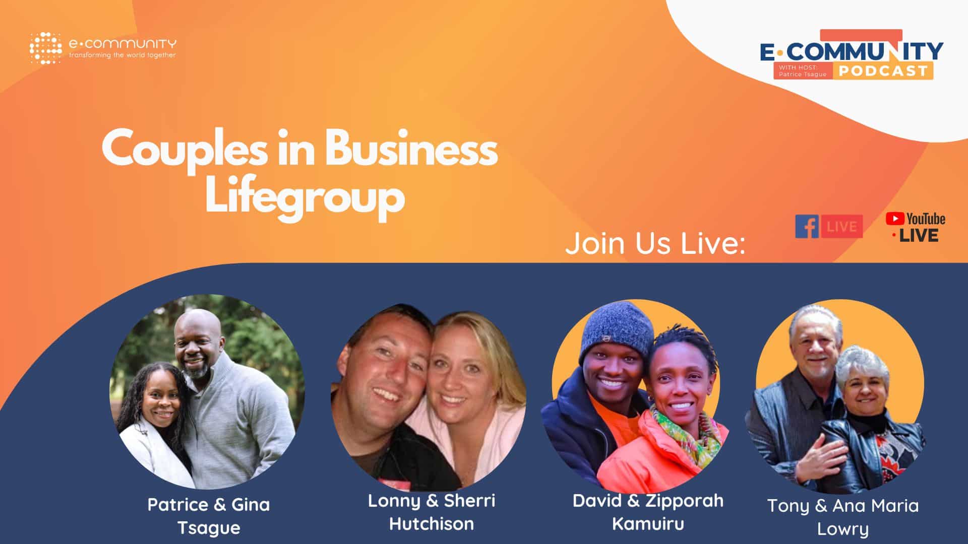 El grupo de parejas en la vida empresarial - Nehemiah Entrepreneurship Community