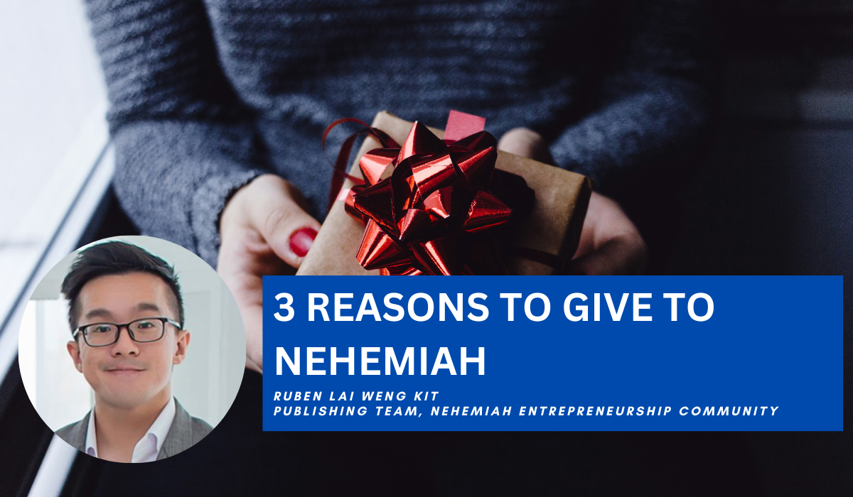 3 Reasons to Give to Nehemiah - Nehemiah Entrepreneurship Community